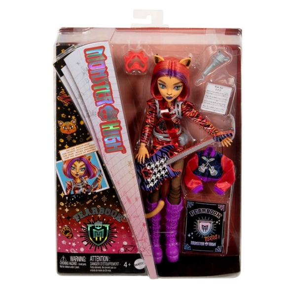 monster high | Toys | Mattel Monster High Toralei Fearbook Monster ...